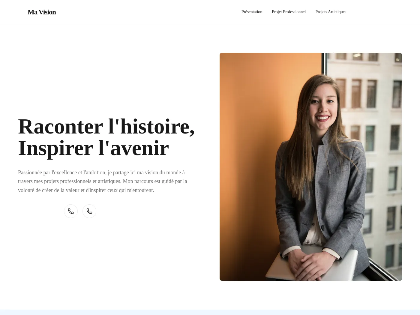 Ma Vision Web Showcase