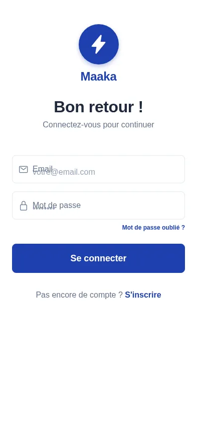 Maaka Transfert App