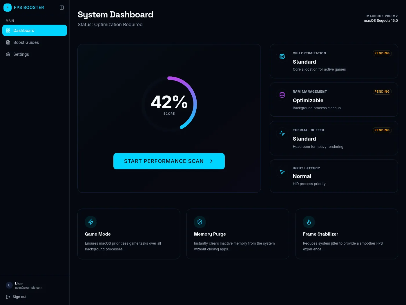 Mac FPS Booster