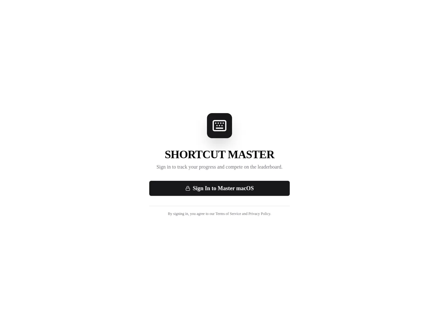 Mac Shortcut Master
