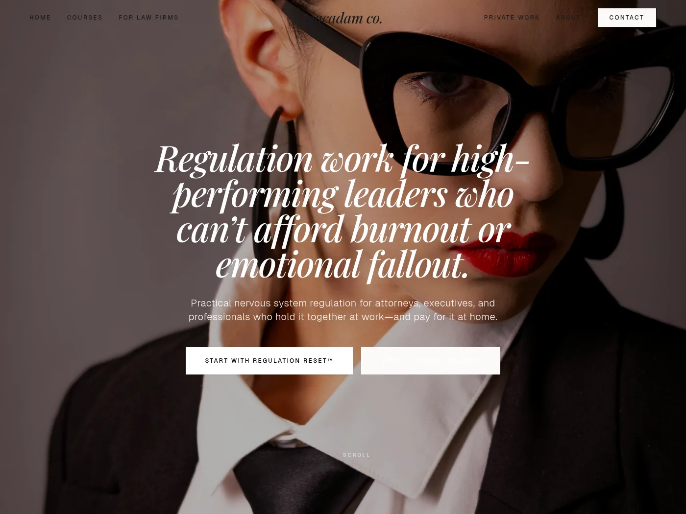 MacAdam Co Regulation Site