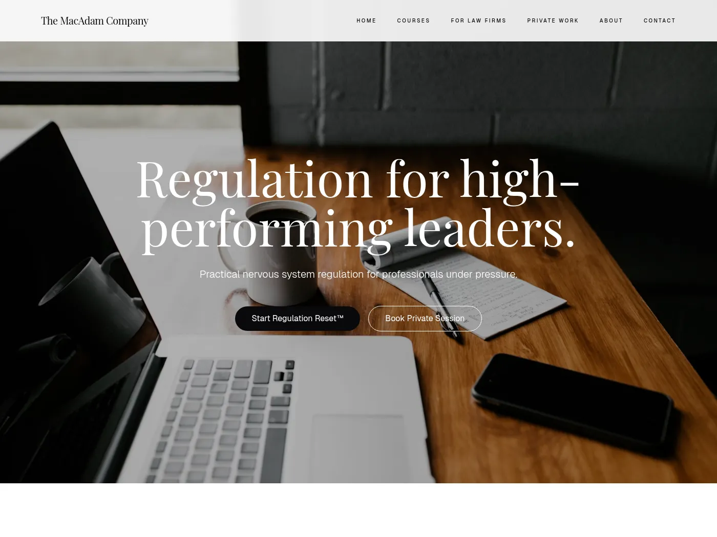 MacAdam Regulation Consulting