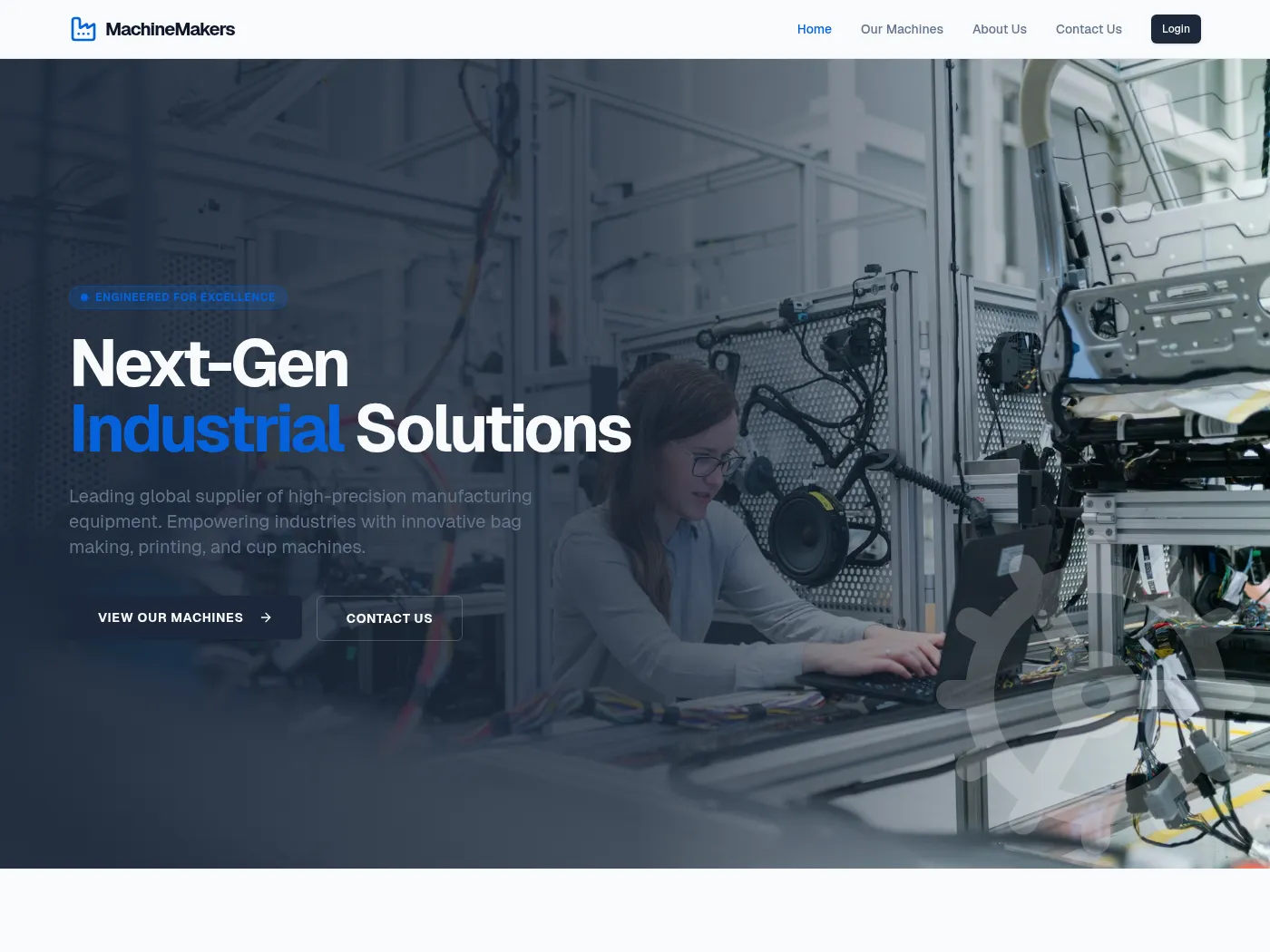 MachineMakers Web Portal