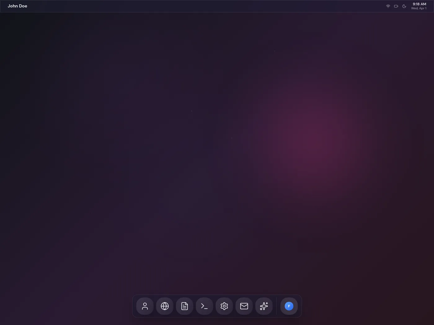 MacOS Portfolio Desktop