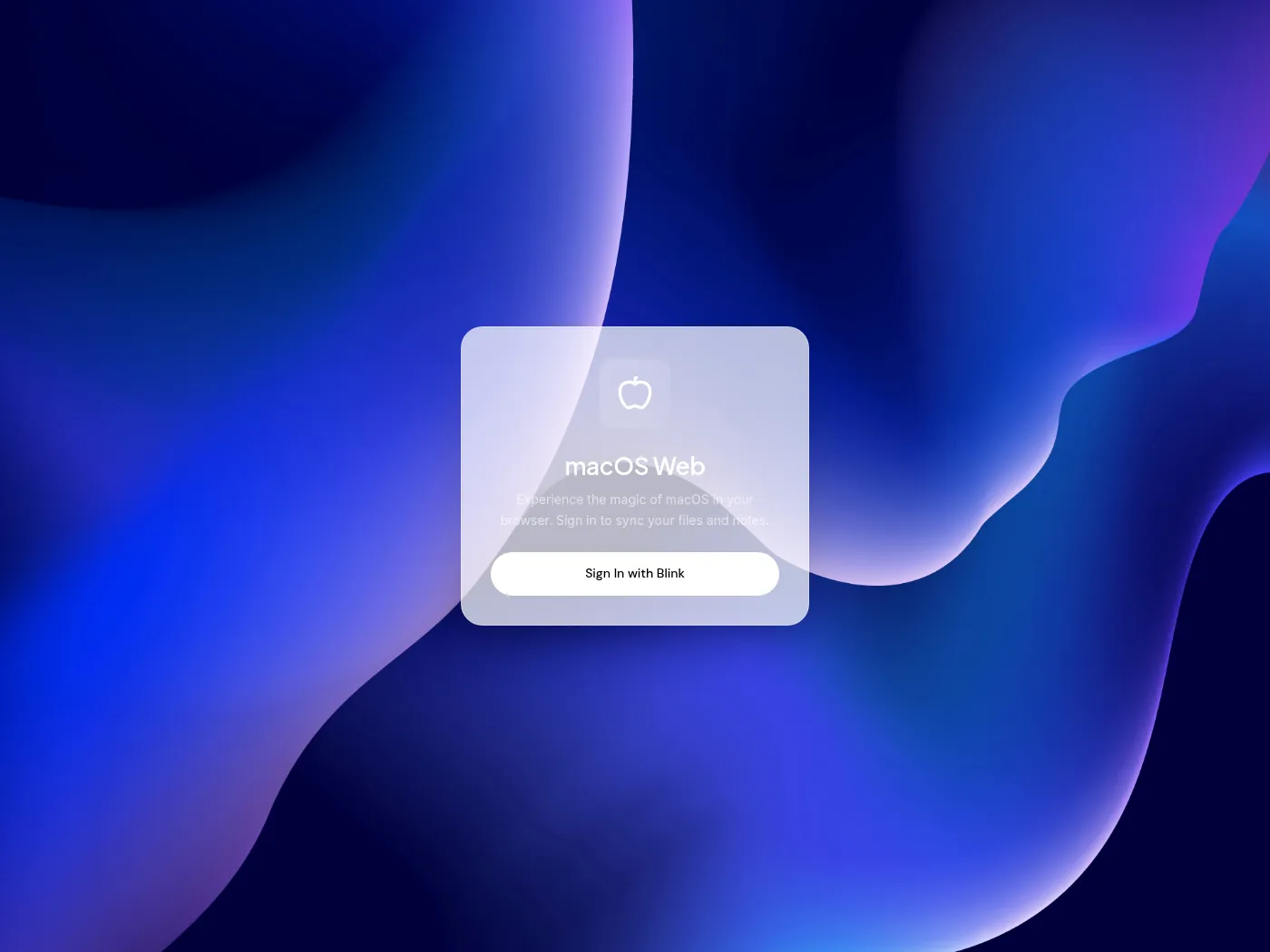 MacOS Web Simulator