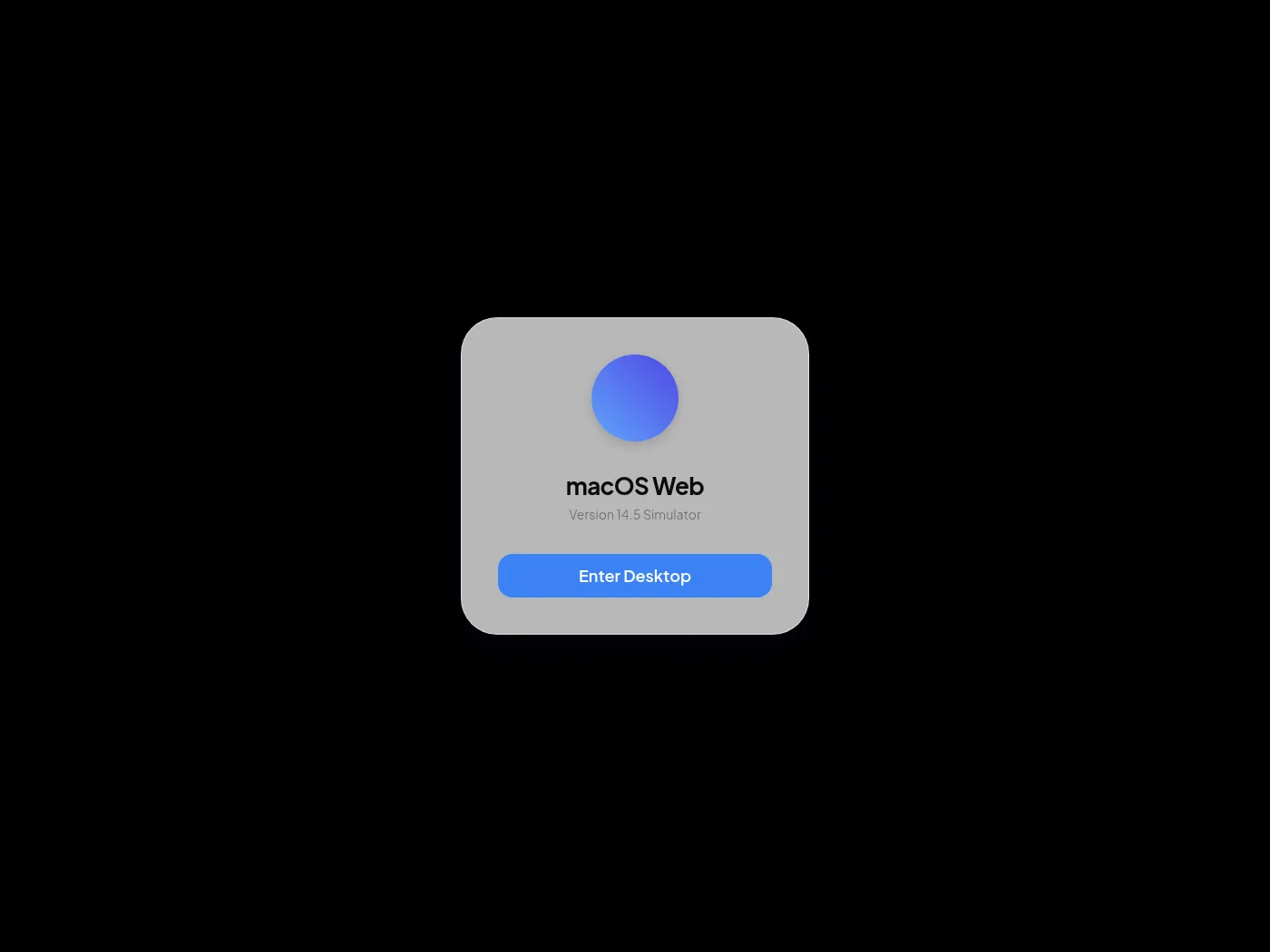 Mac OS Web Simulator