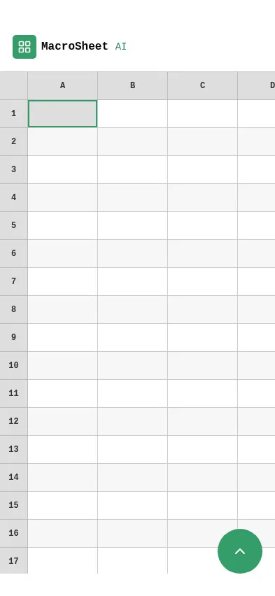 Macro Excel Web App