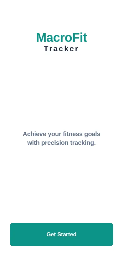 MacroFit Tracker