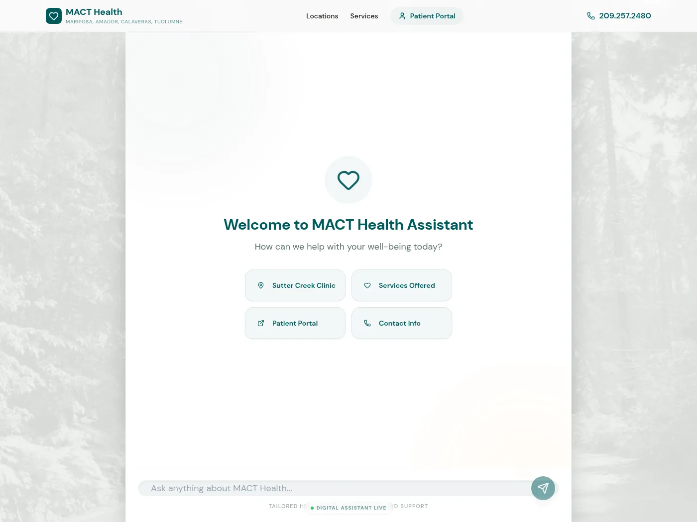 Mact Health Chatbot
