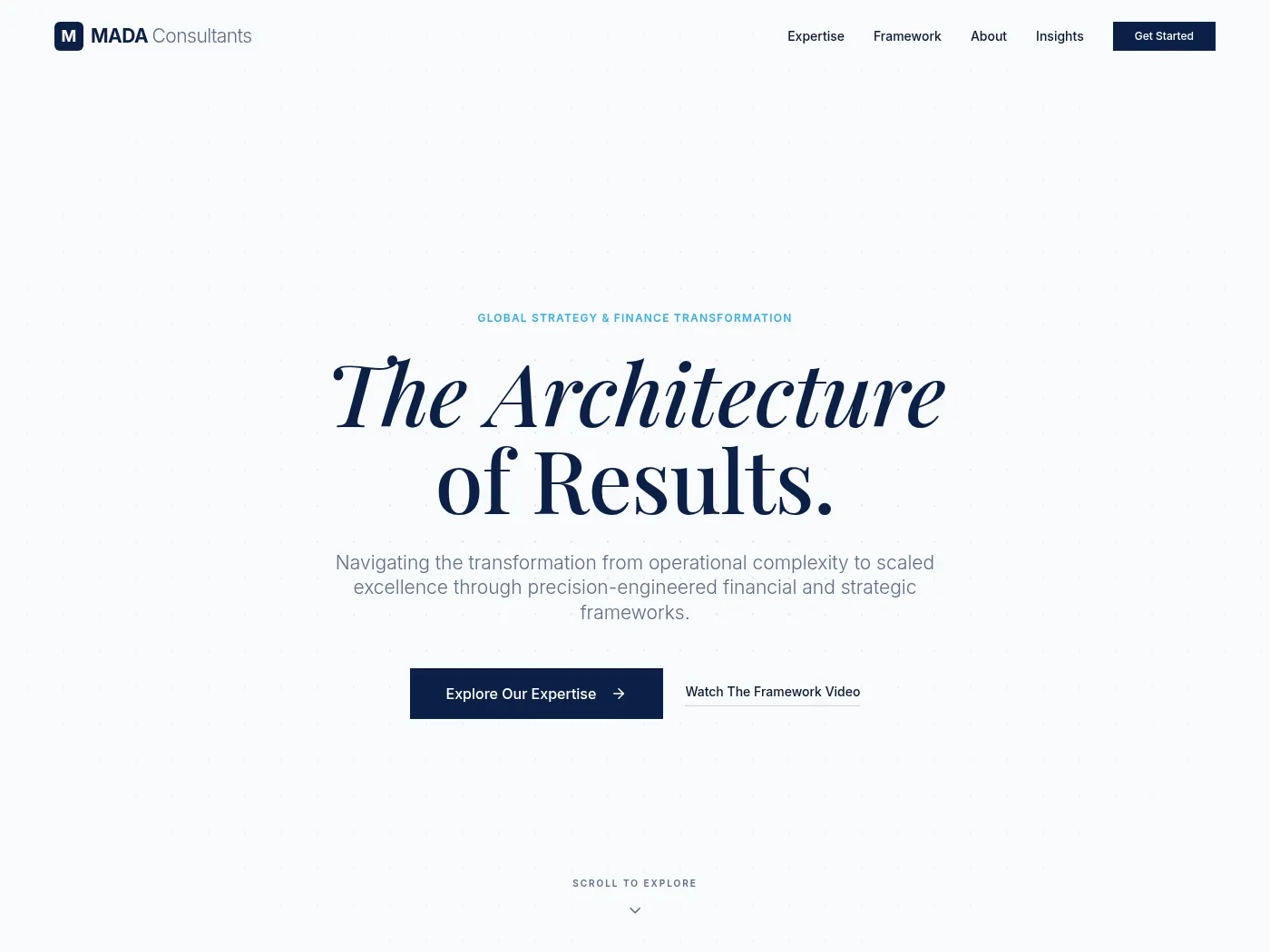 MADA Funnel Landing Page