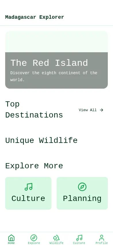 Madagascar Explorer