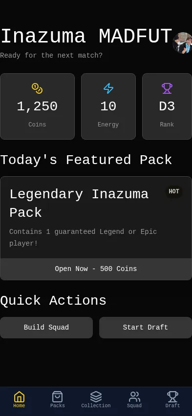 Inazuma MADFUT Squad