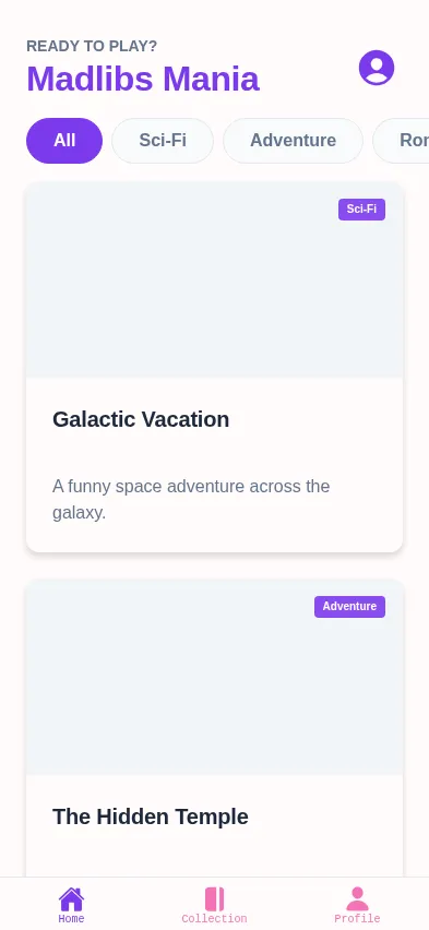 Madlibs Mania