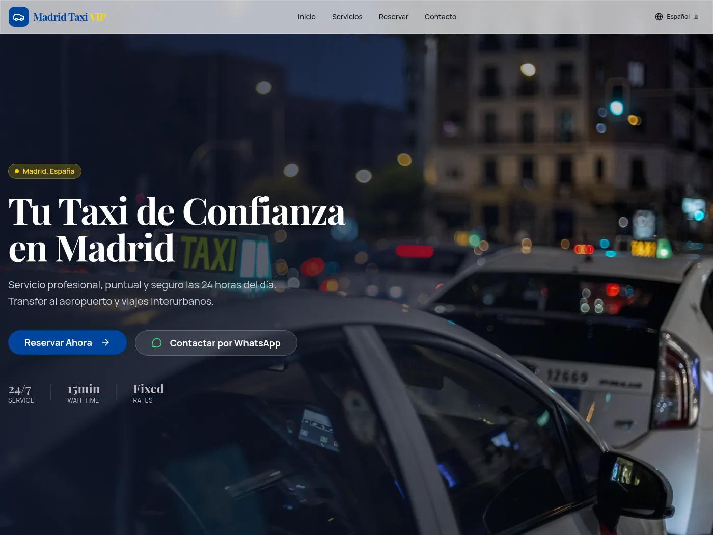 Madrid Taxi Services