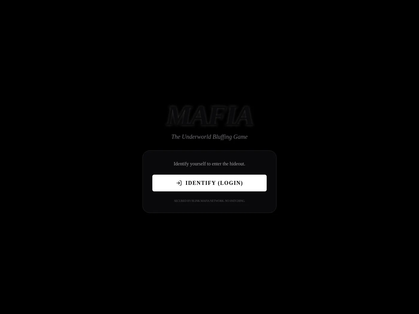 Mafia Bluff Game