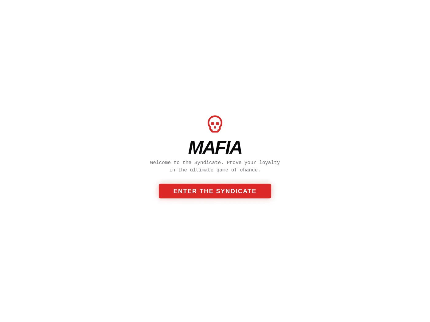 Mafia Roulette Game