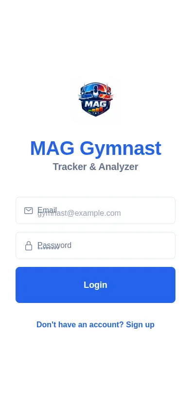 MAG Gymnast Tracker