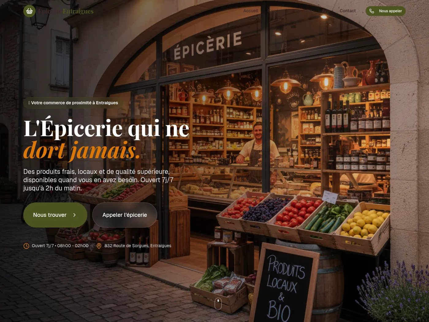 Magasin Vitrine Web