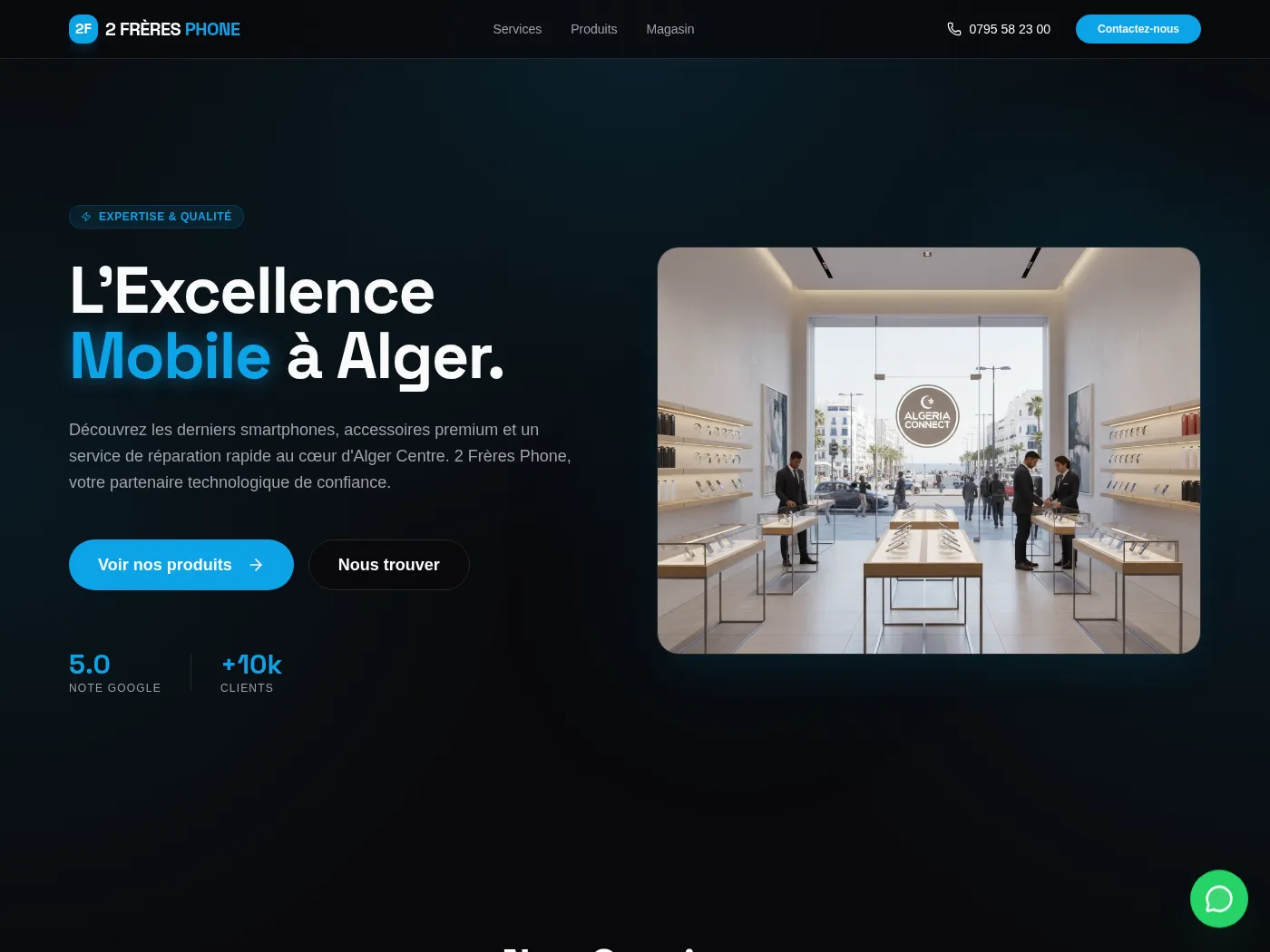 Magasin Vitrine Web