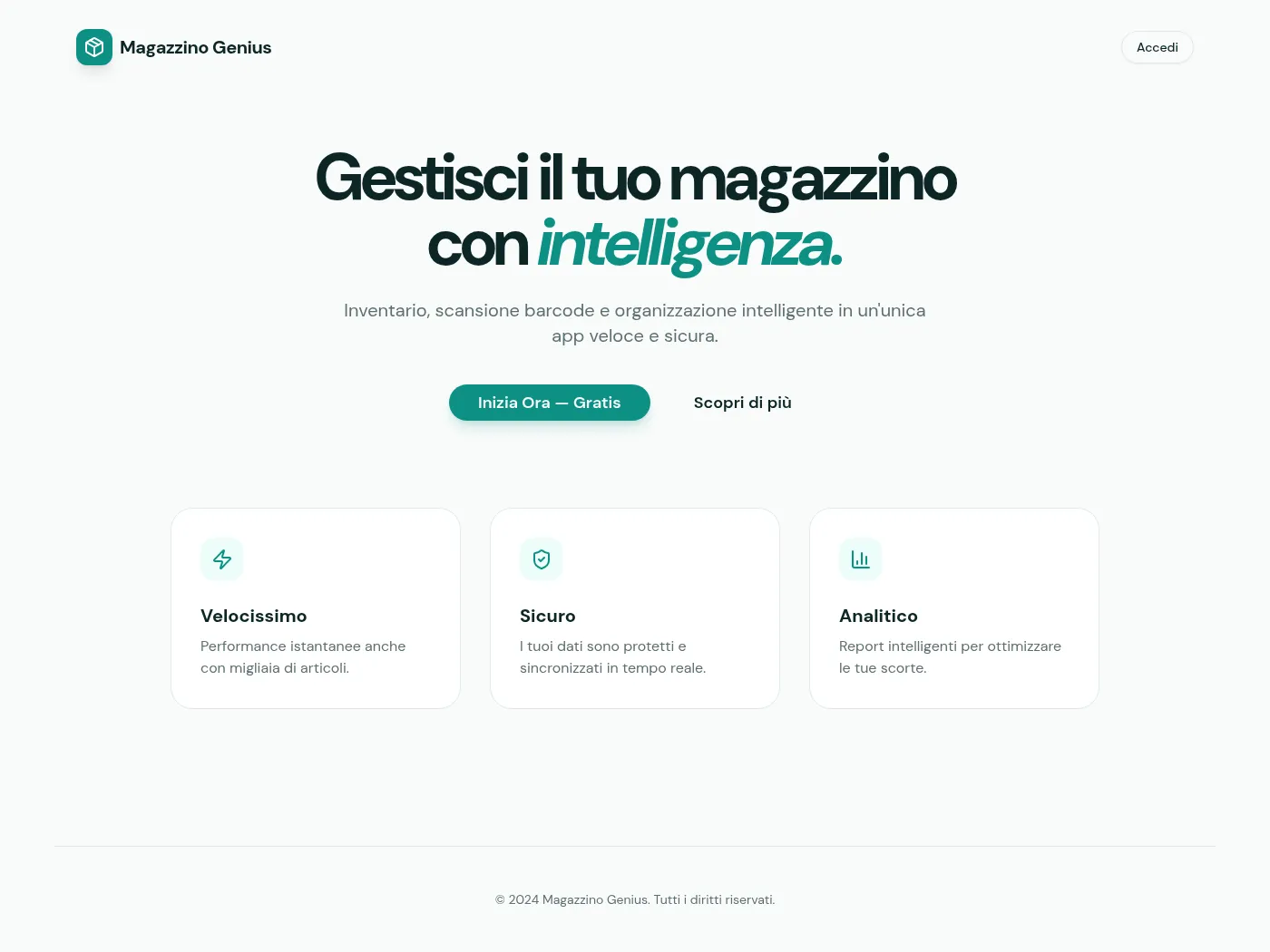 Magazzino Genius