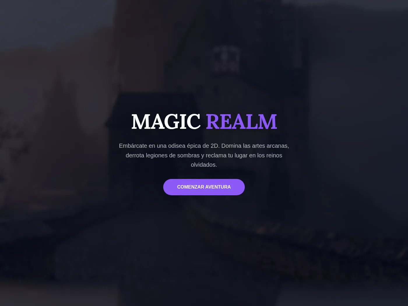 Magic Realm 2D Adventure
