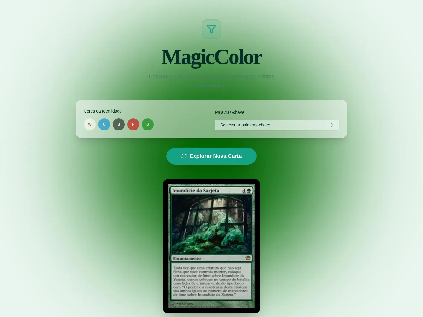 MagicColor Card Explorer
