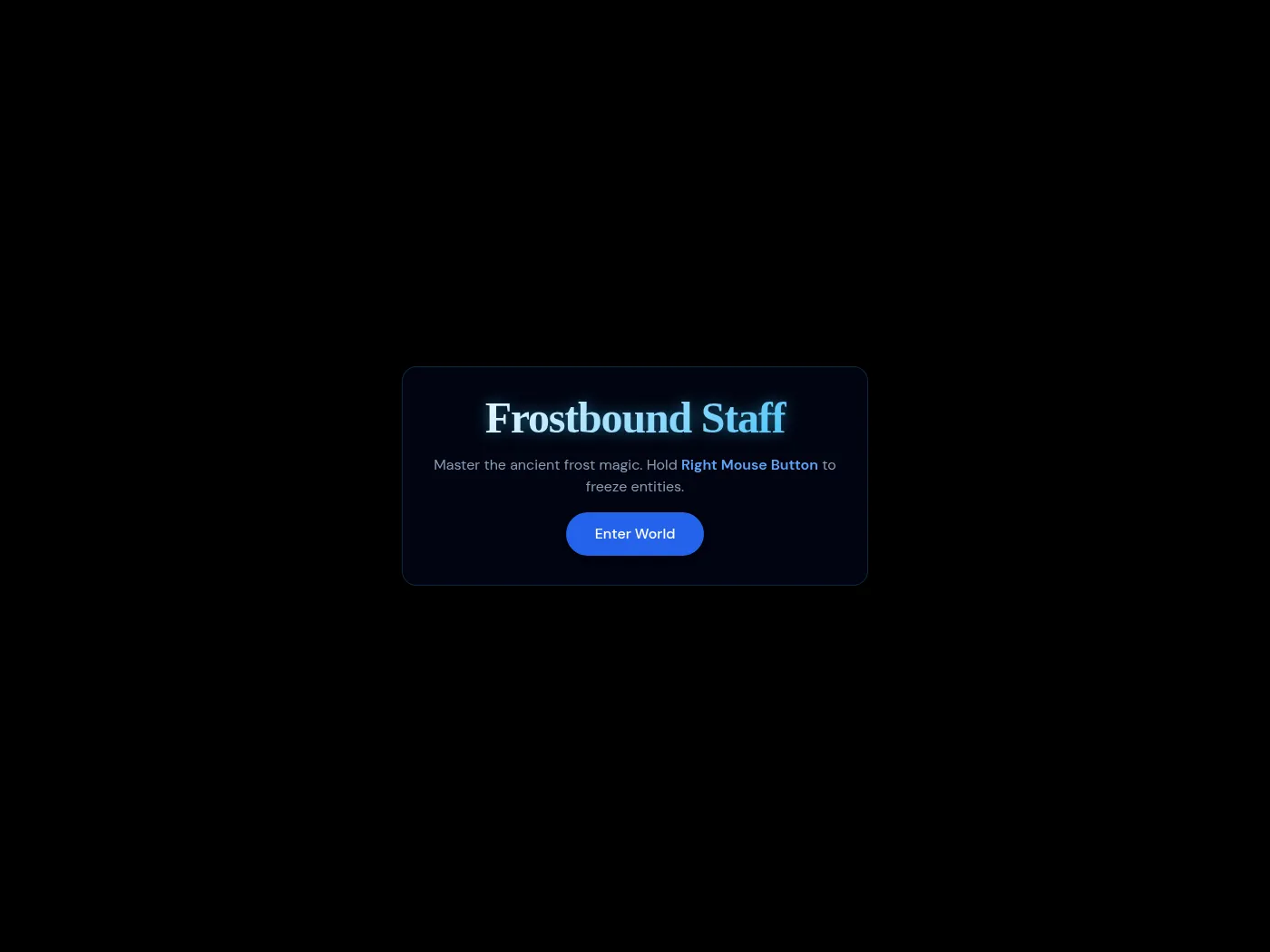 Frostbound Staff Mechanic