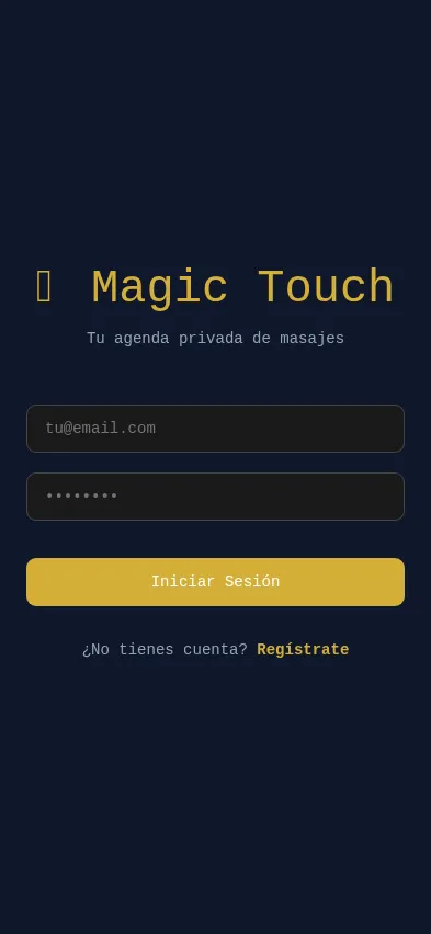 Magic Touch Agenda