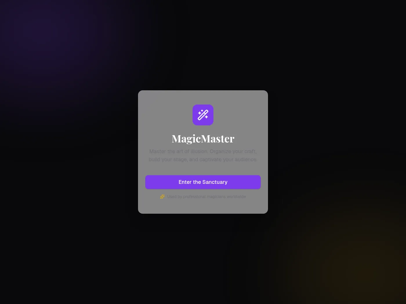 MagicMaster App