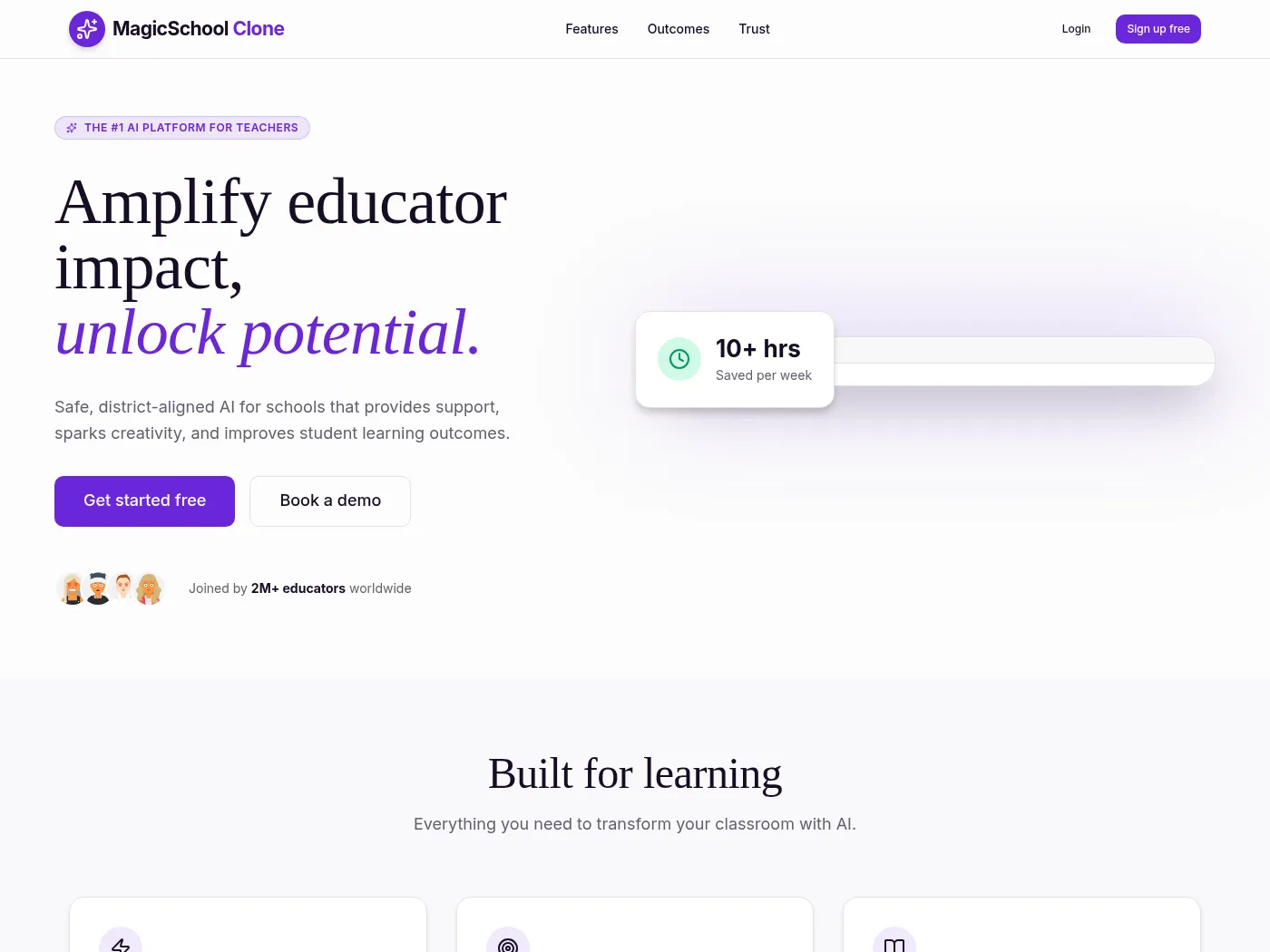 MagicSchool AI Clone