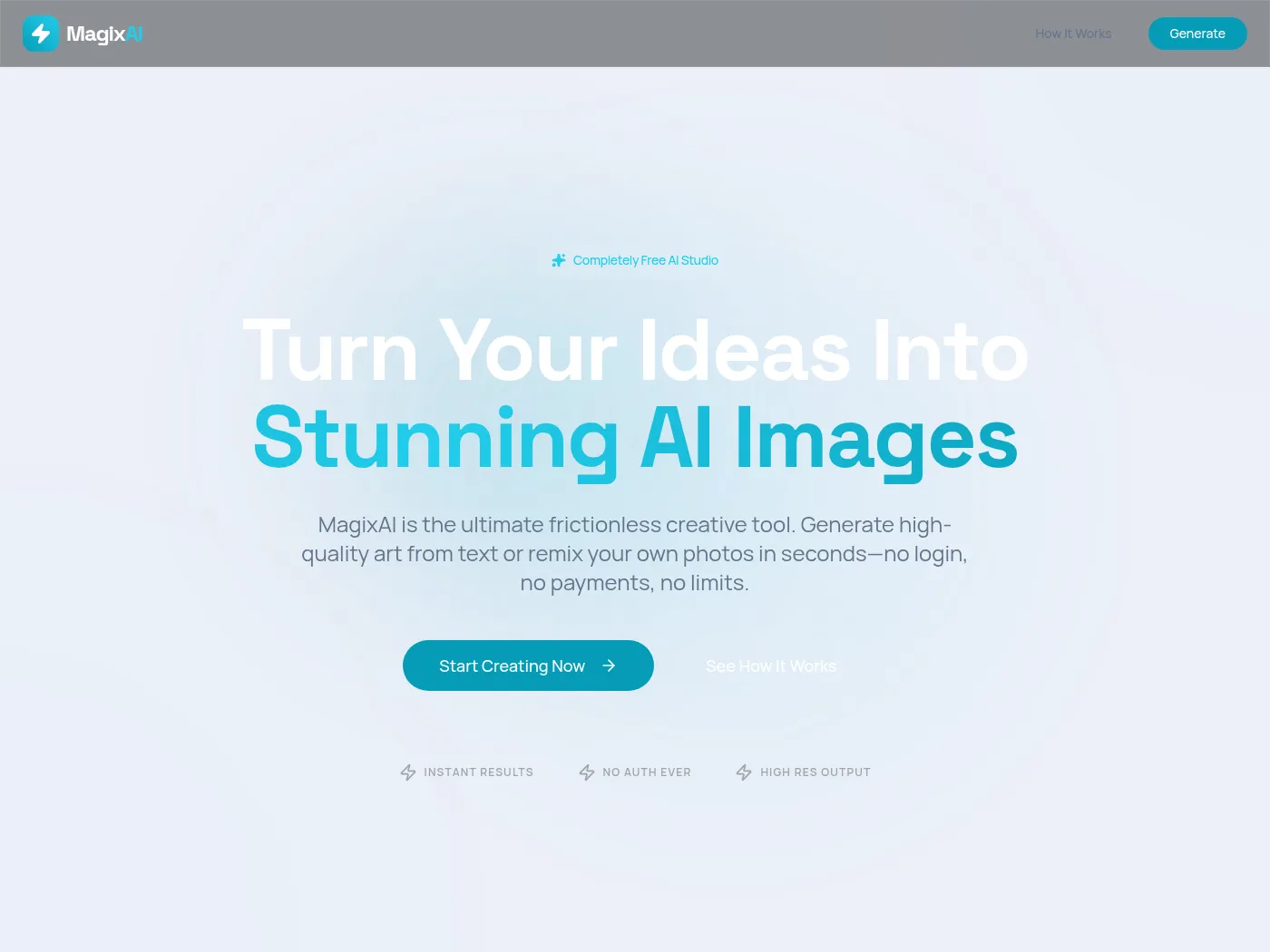 MagixAI Image Studio