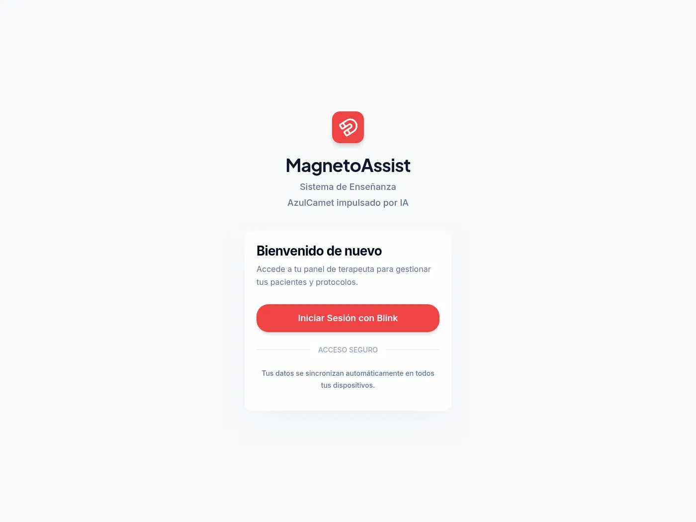 MagnetoTherapy Assistant