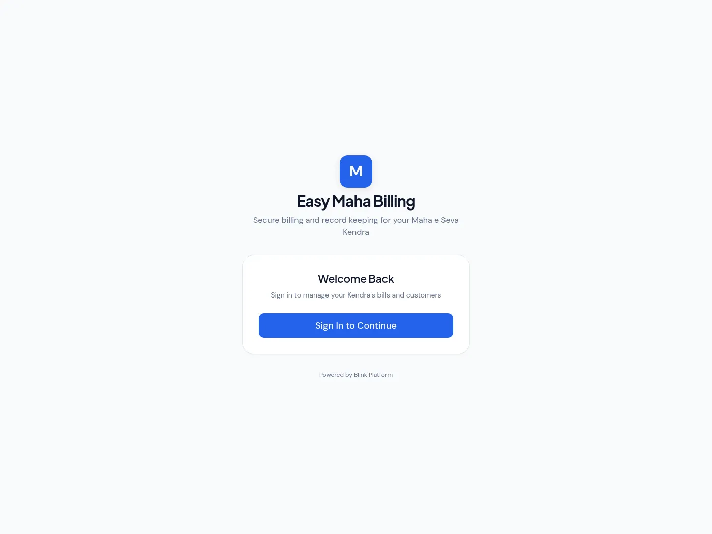 Easy Maha Billing