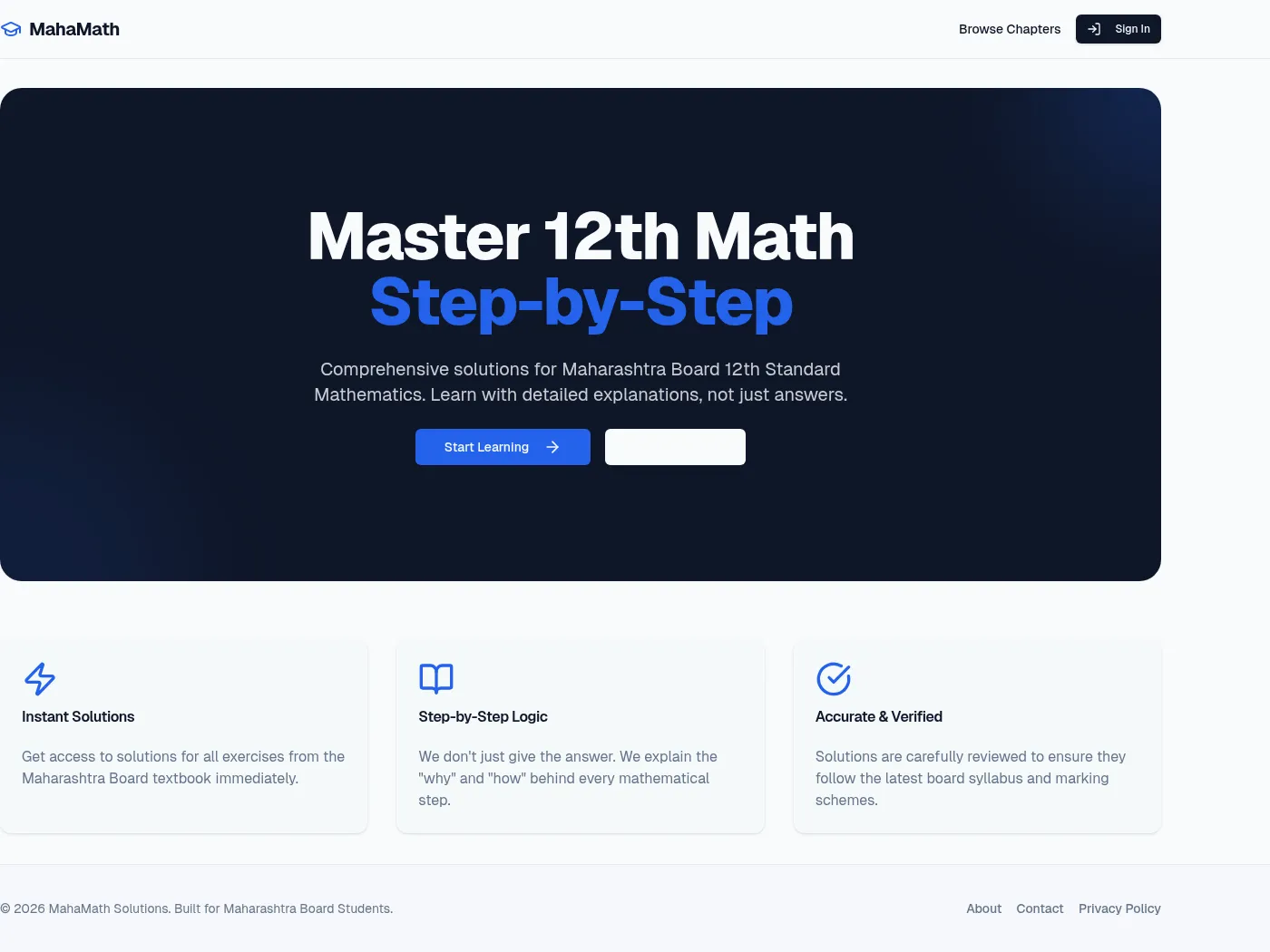 Maharashtra Math Helper