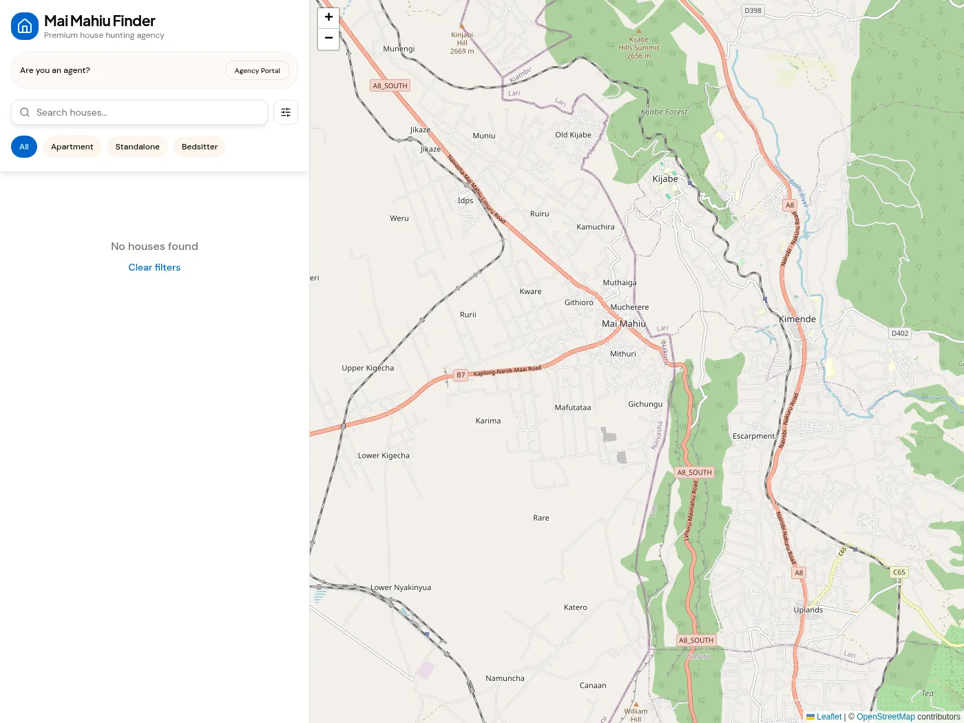 Mai Mahiu House Finder