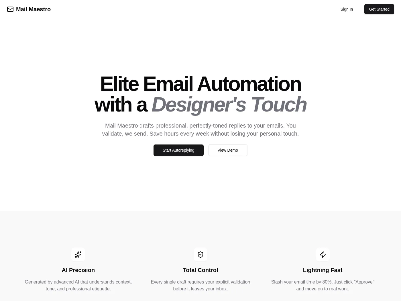 Mail Maestro