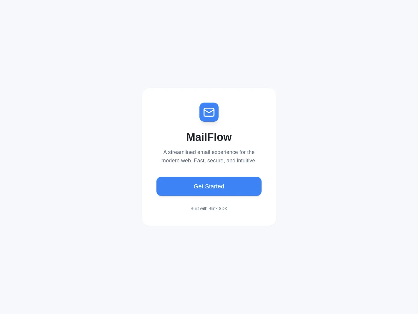 MailFlow Web Client