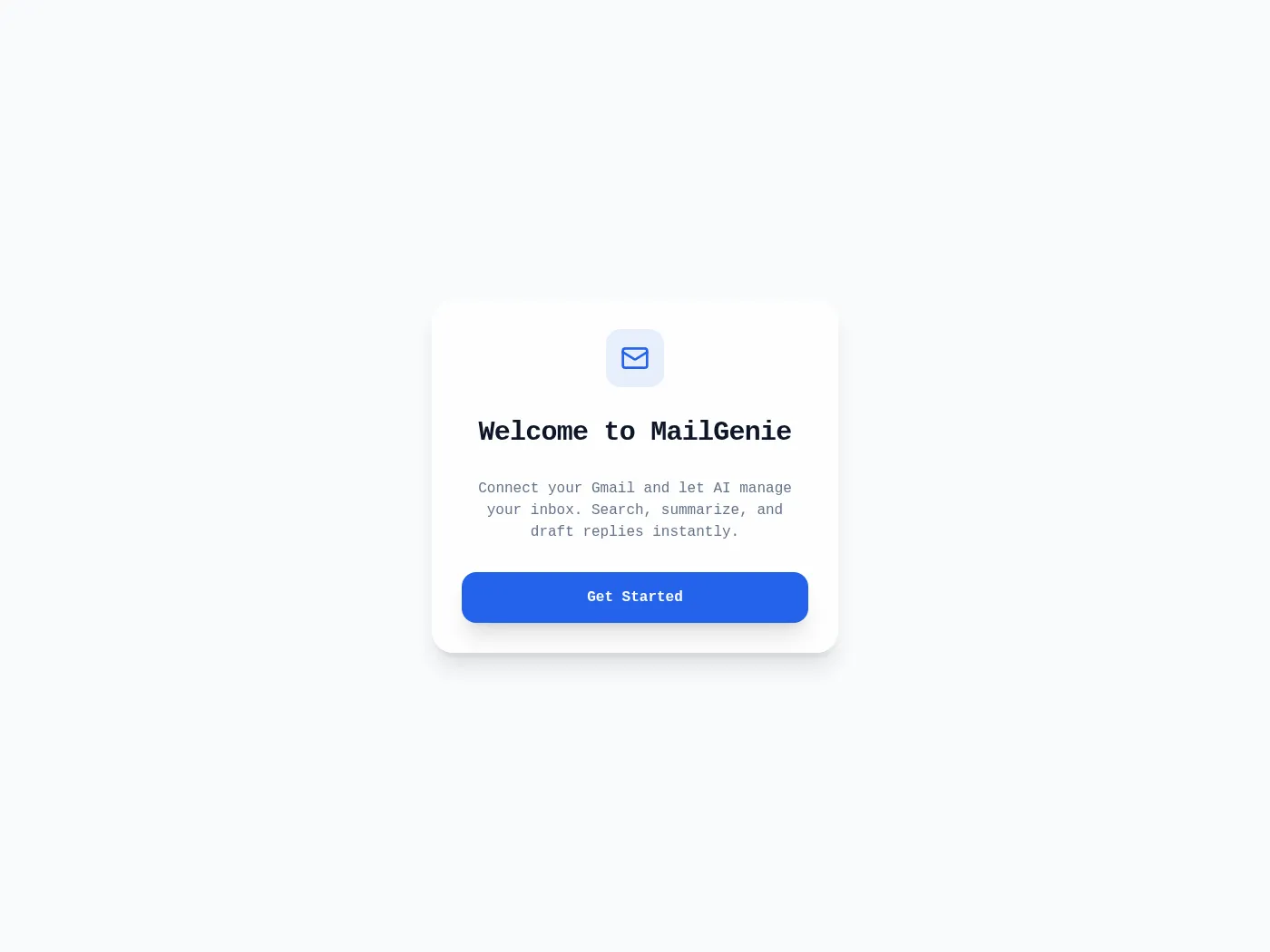 MailGenie Agent