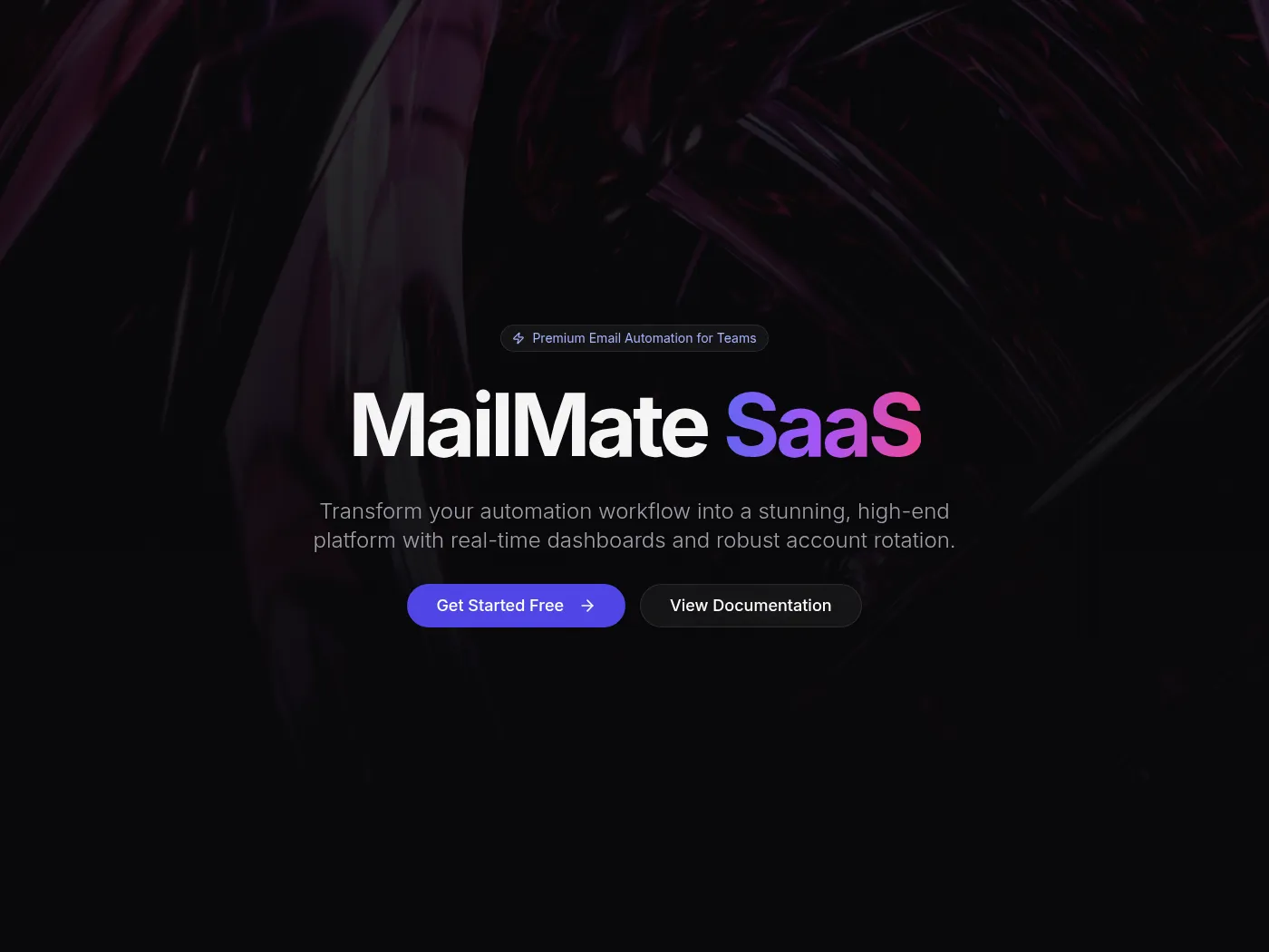 MailMate SaaS Email Platform