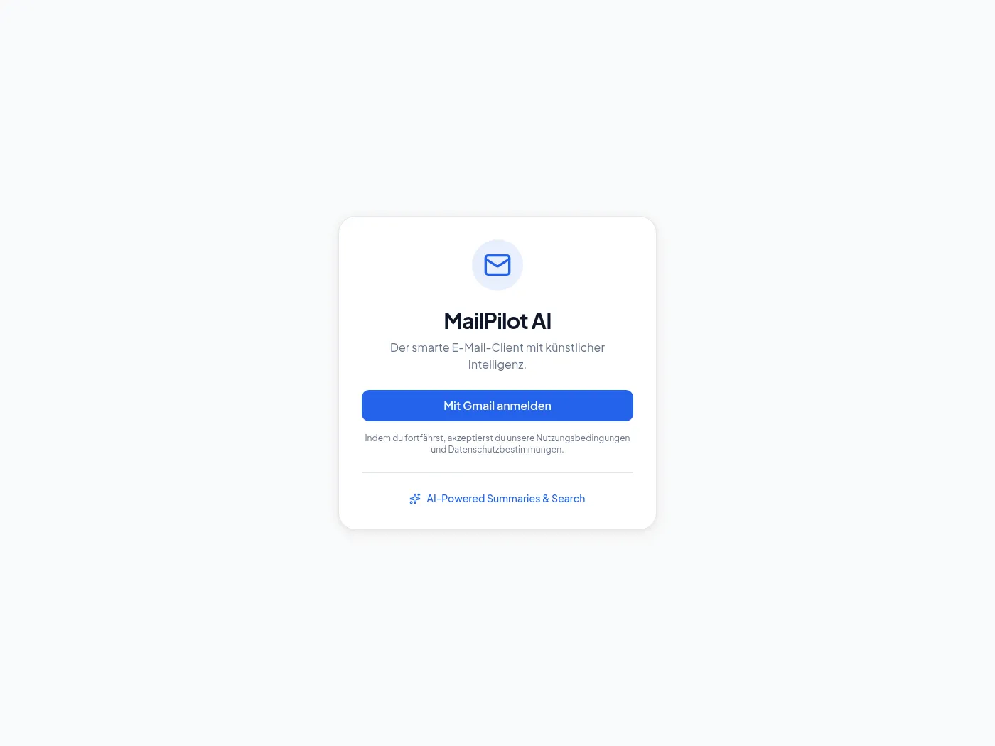 MailPilot AI Web Client