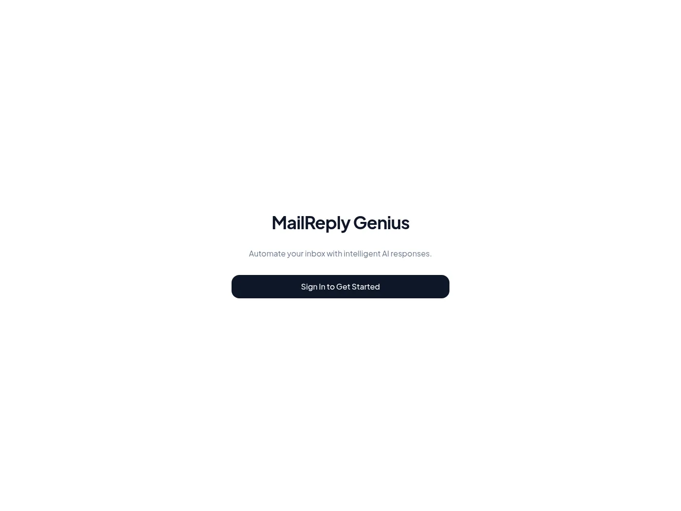 MailReply Genius