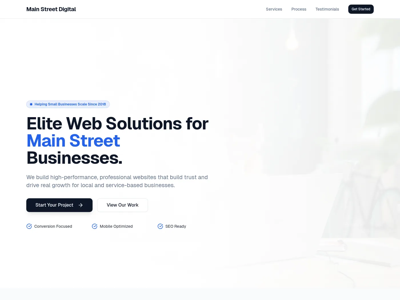 Main Street Digital Site