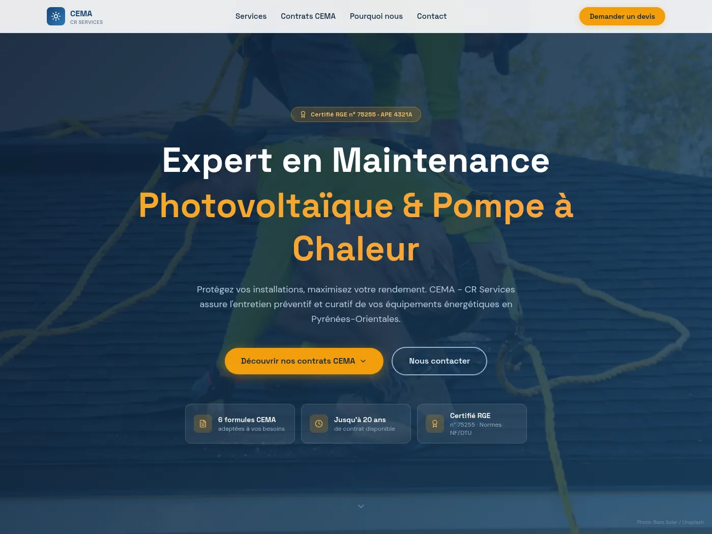 PV & PAC Maintenance Hub