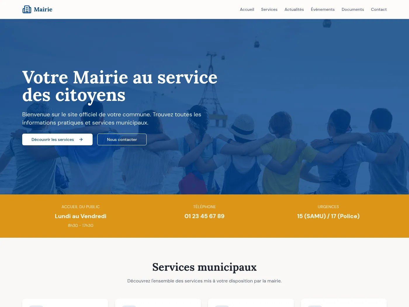 Mairie Gestion Web