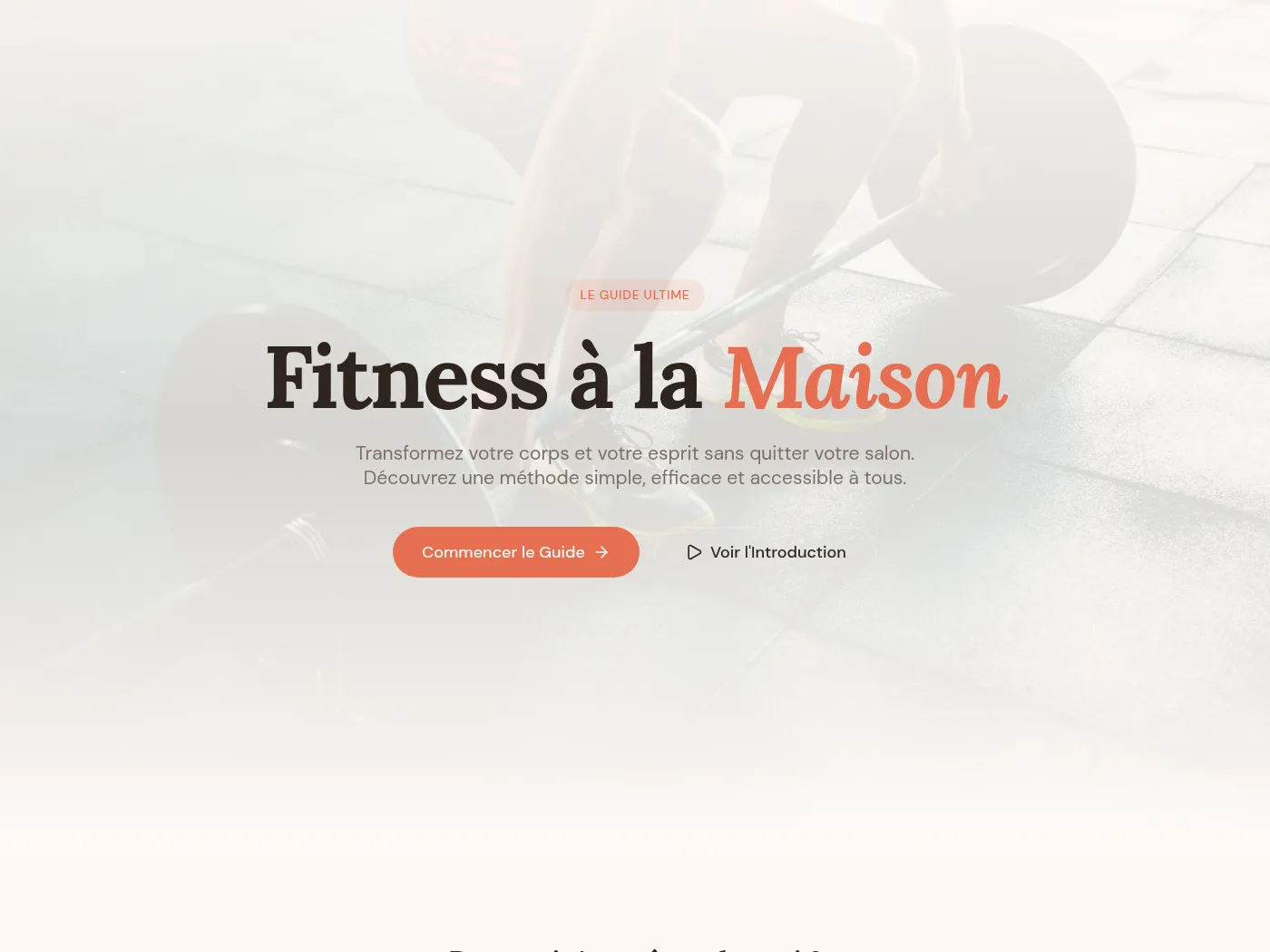 Maison Fitness Guide