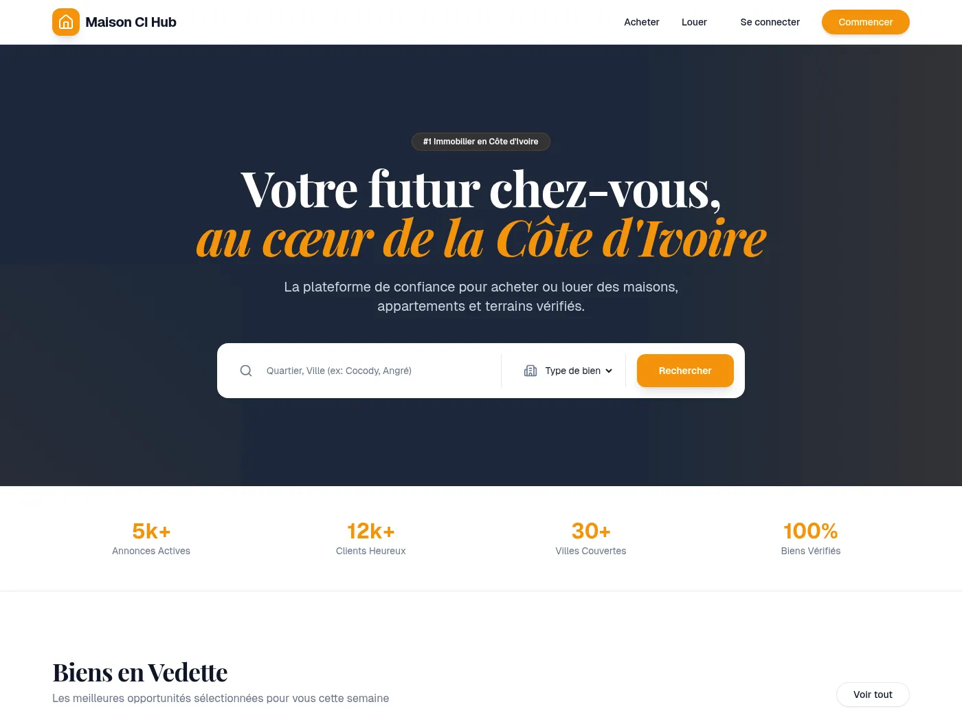 Maison Côte d'Ivoire Hub