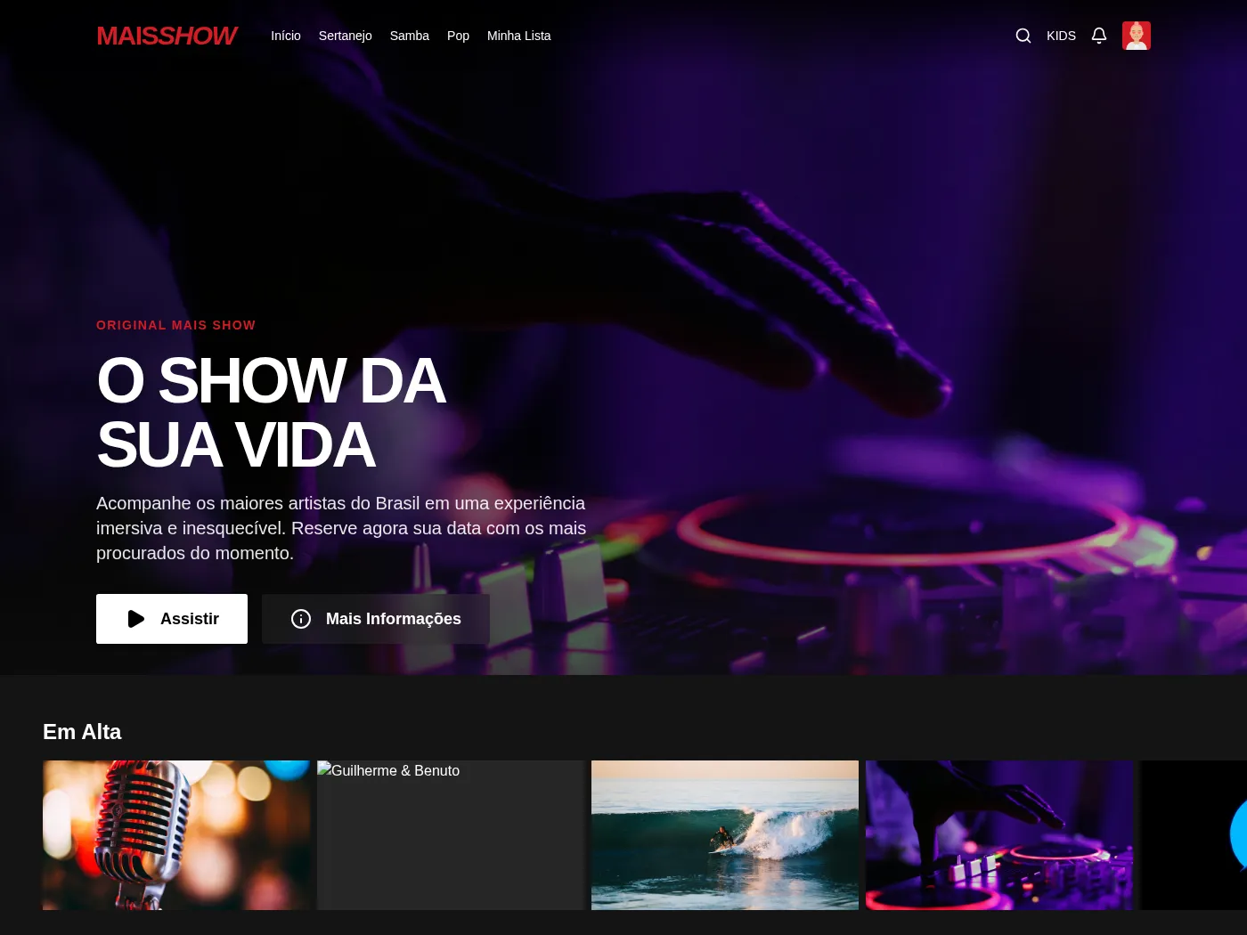 MaisShow Modern Clone