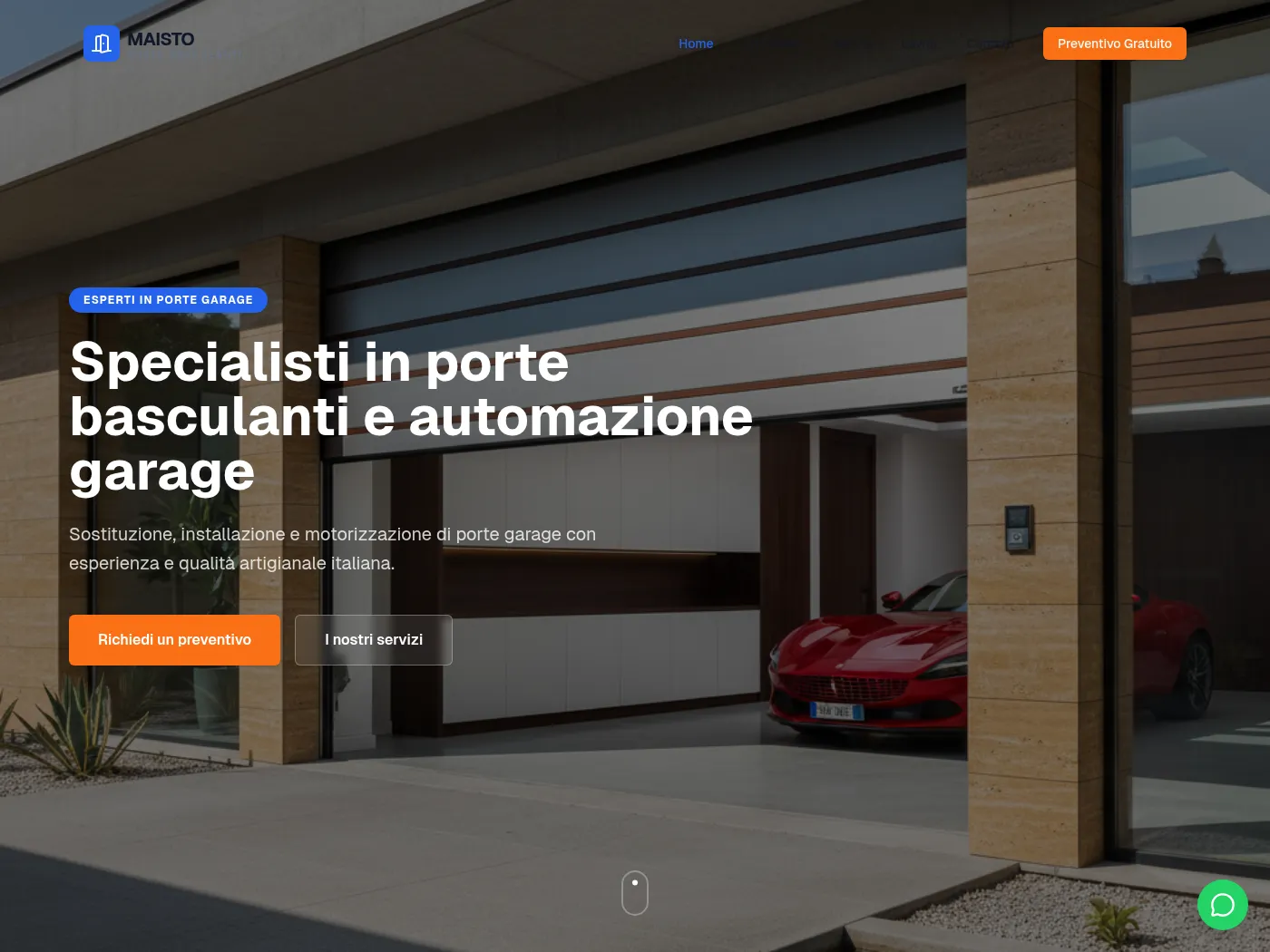 Maisto Porte Pro Website