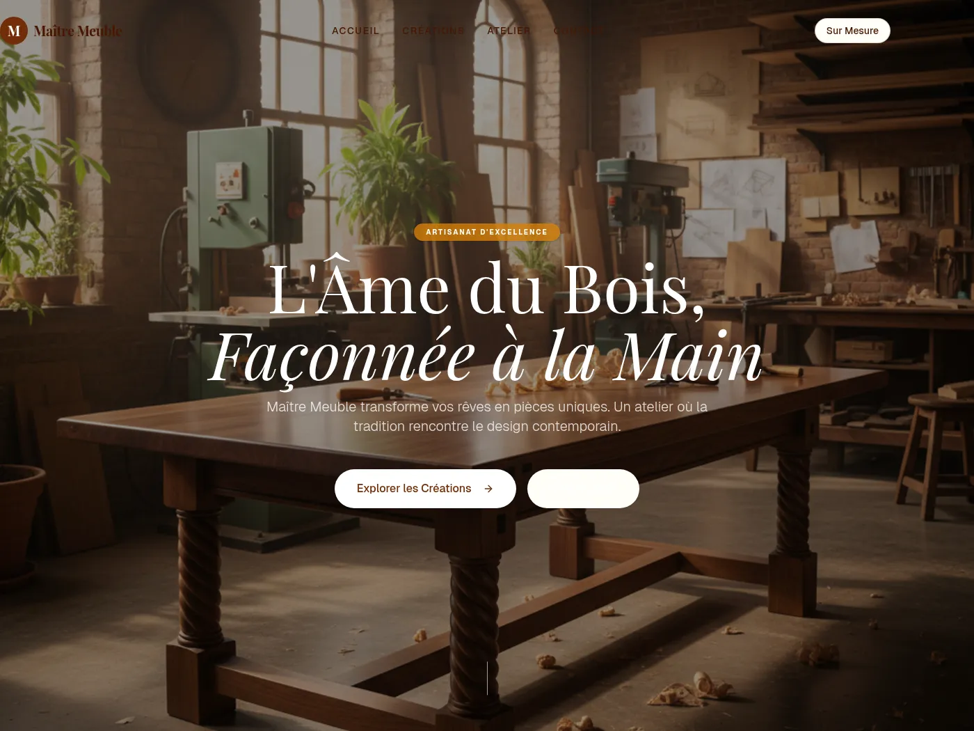 Maître Meuble Web Vitrine