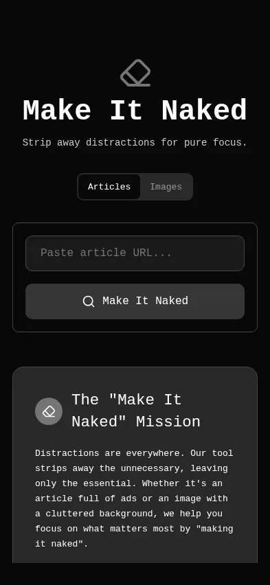 Make It Naked